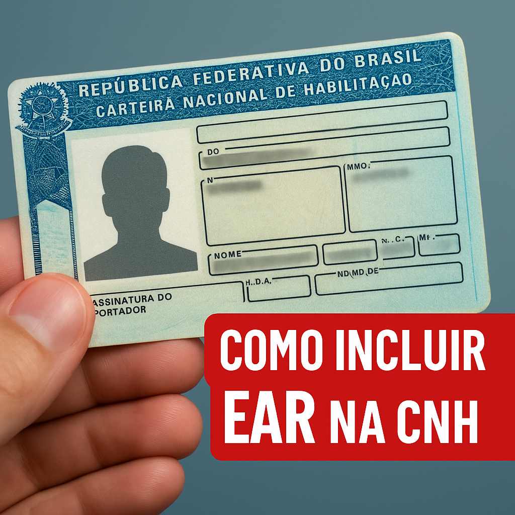 Como Incluir EAR na CNH — Entenda o Processo e os Requisitos - Rede Autos